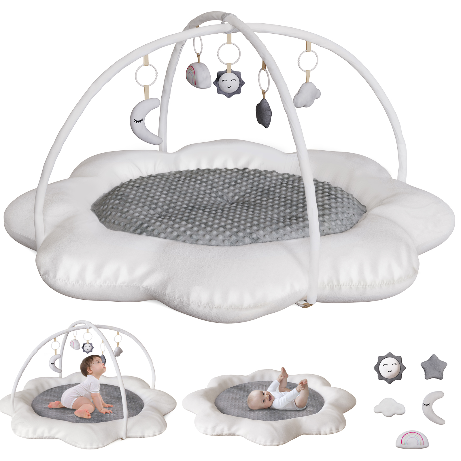 Ritzy Tummy Time - Rainbow - Walmart.com