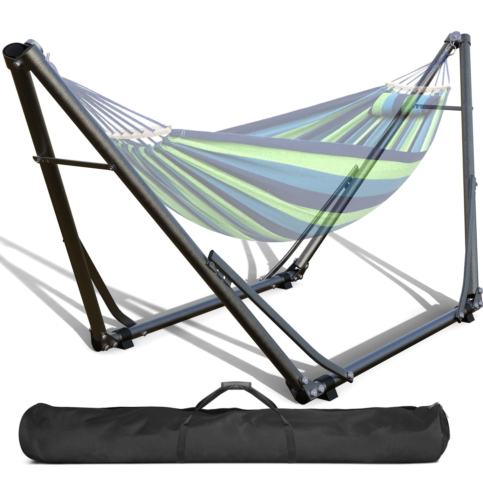 G TALECO GEAR Hammock Stand Portable, Foldable Camping Hammocks Stand ...