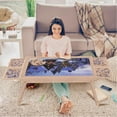 G TALECO GEAR Jigsaw Puzzle Table with Drawers, Legs and Cover, Wooden ...