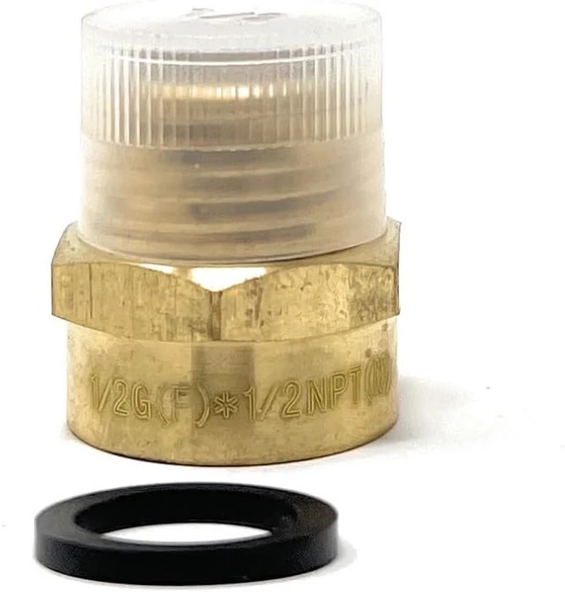 G Thread (Metric BSPP) Female to NPT Thread Male Pipe Fitting Adapter ...