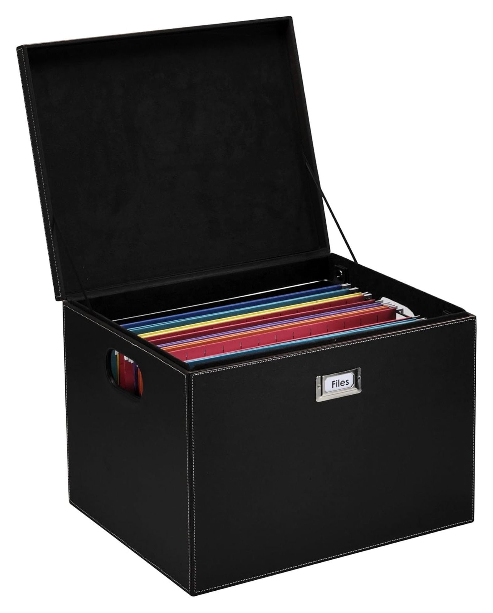 G.U.S. Hanging File Box | Decorative Hanging File Folders Storage Bins ...