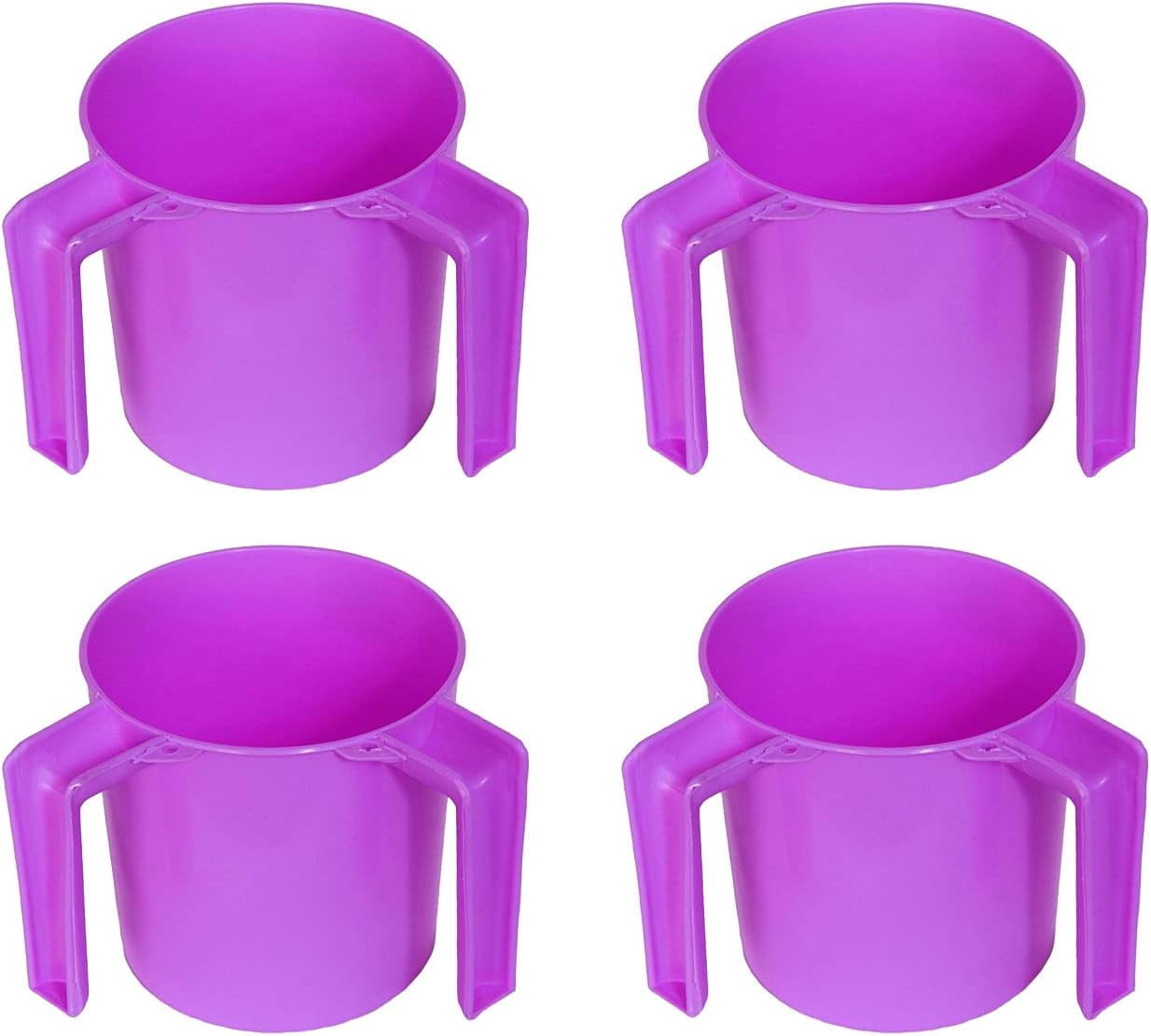 G&X Plastic Round Wash Cup Basin , Washbasin Purple (4-Pack) - Walmart.com