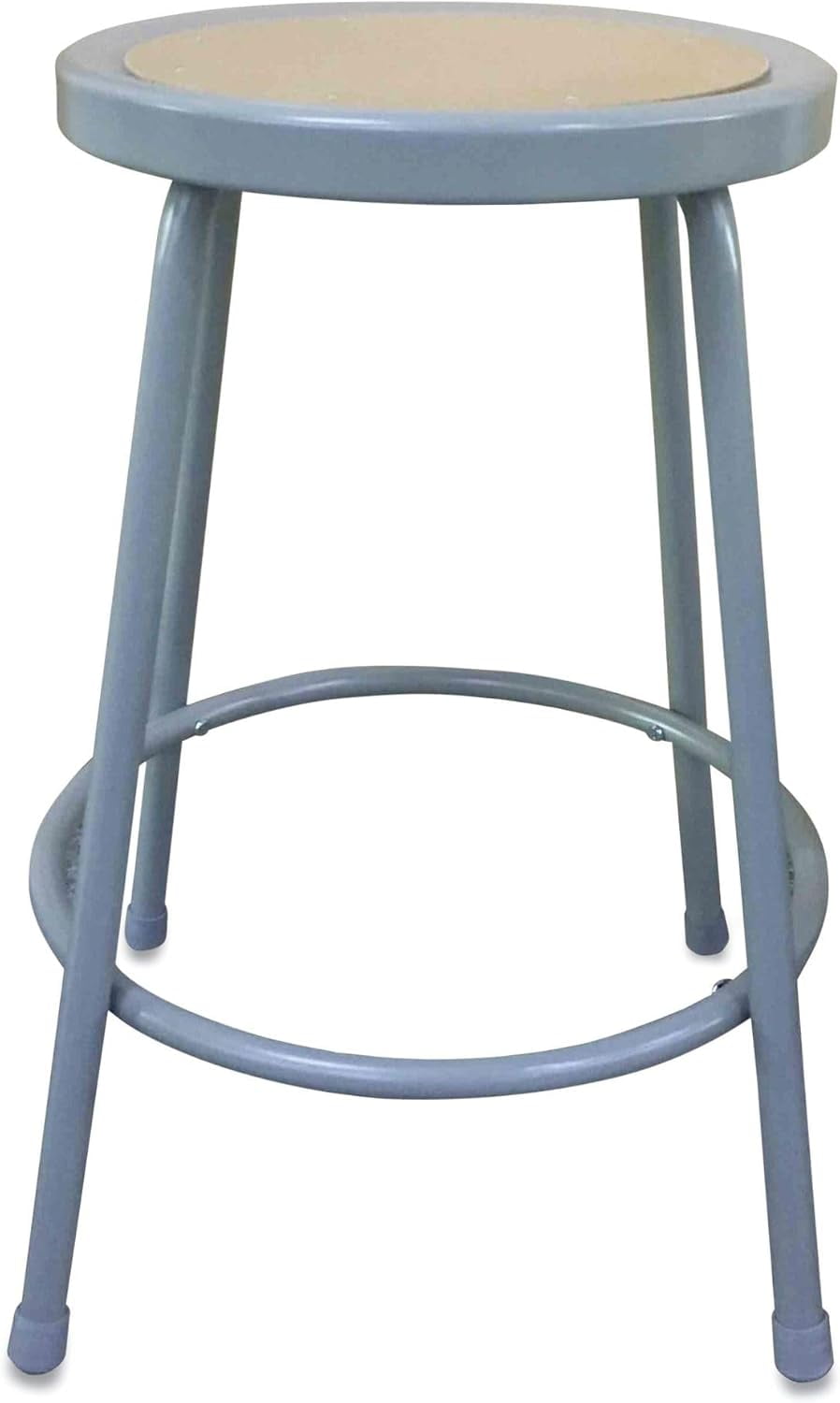 G&X Seat Height Backless Industrial Metal Shop Stool - Brown - Walmart.com