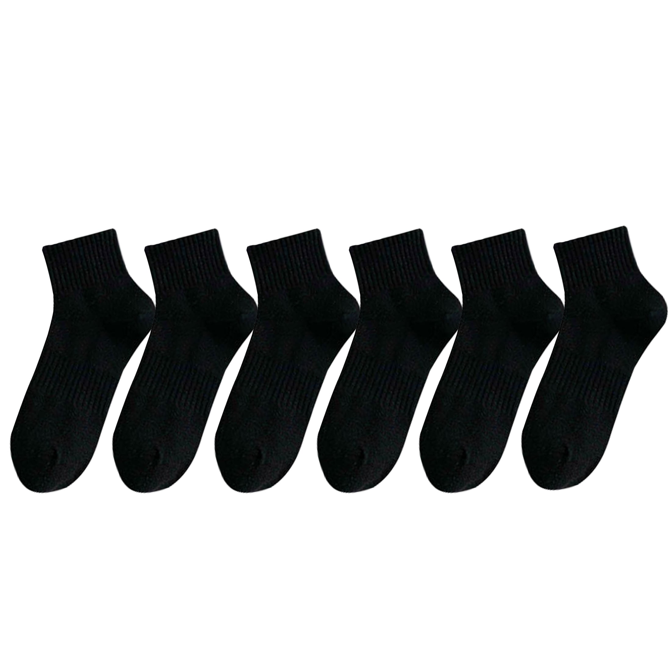 G&Y 6 Pairs Women's Athletic Ankle Socks - Comfortably Soft, Moisture ...