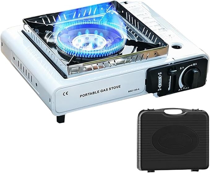 G-as Compact Portable Camping Cooker with Carrying Case, 2900 Watt ...