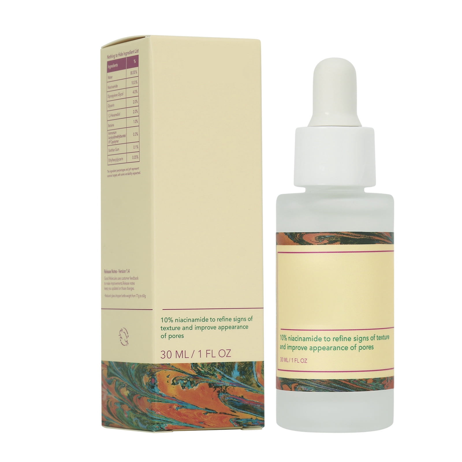 Gōōd Mōlecules Daily Brighténing Serum,HyalurōnicAcid Serum,Brighténing ...