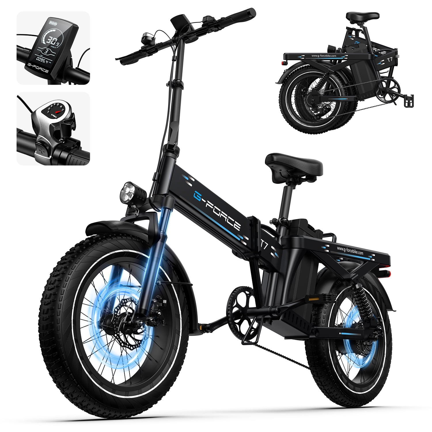 G-force T5 Folding Electric Bike, 20x4.0Fat Tire Philippines | Ubuy