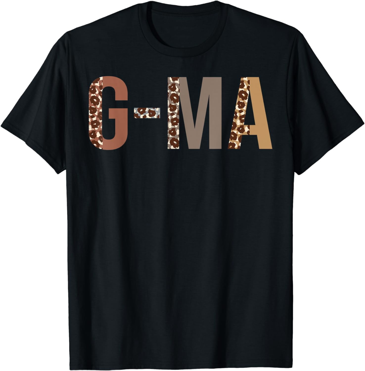 G-ma Leopard Print Mom Cute Mothers Day Funny Grandma T-Shirt - Walmart.com