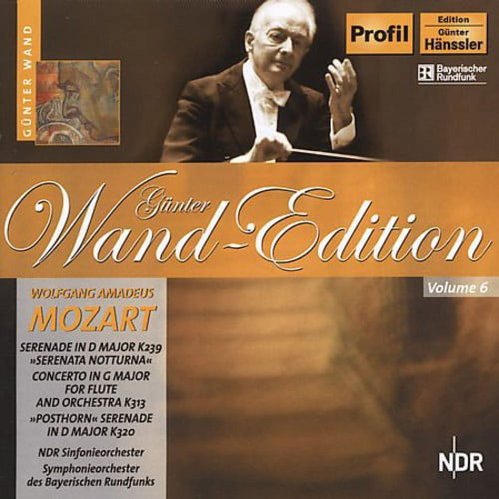 Günter Wand - Serenade in D Major - Music & Performance - CD - Walmart ...