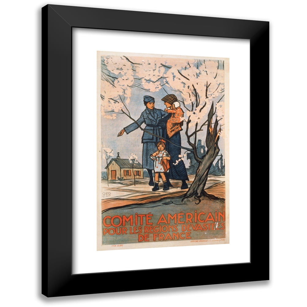 Géo Dorival 17x24 Black Modern Framed Museum Art Print Titled ...