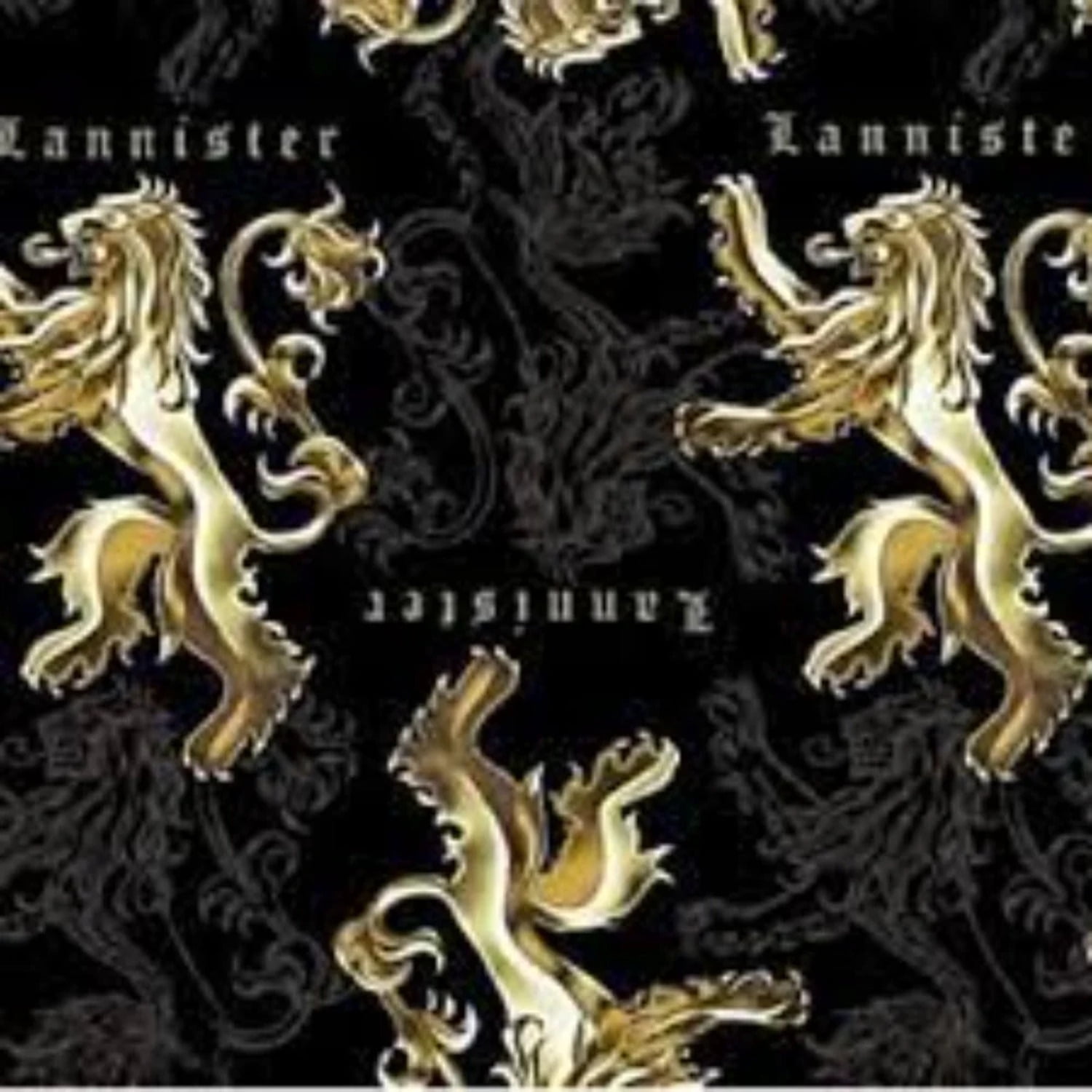 G of Thrones Black Cotton Fabric - Walmart.com