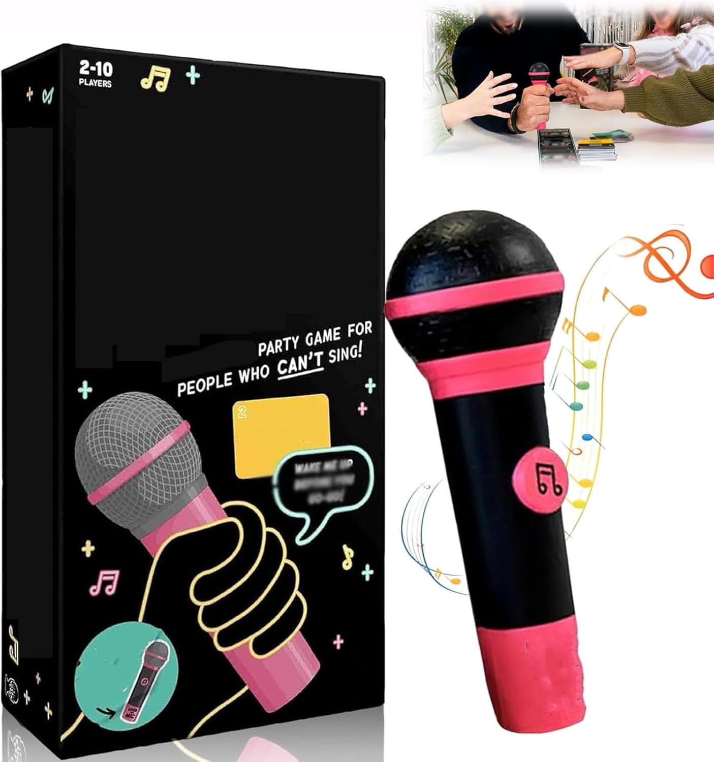 G-rab Mic Party Game Exciting G-rab Mic Game,for Fun Family Games Night ...