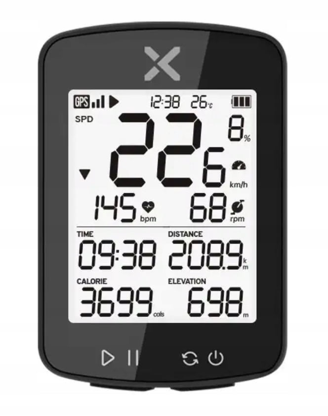 G+ second generation wireless GPS meter road bike mountain bike speed ...