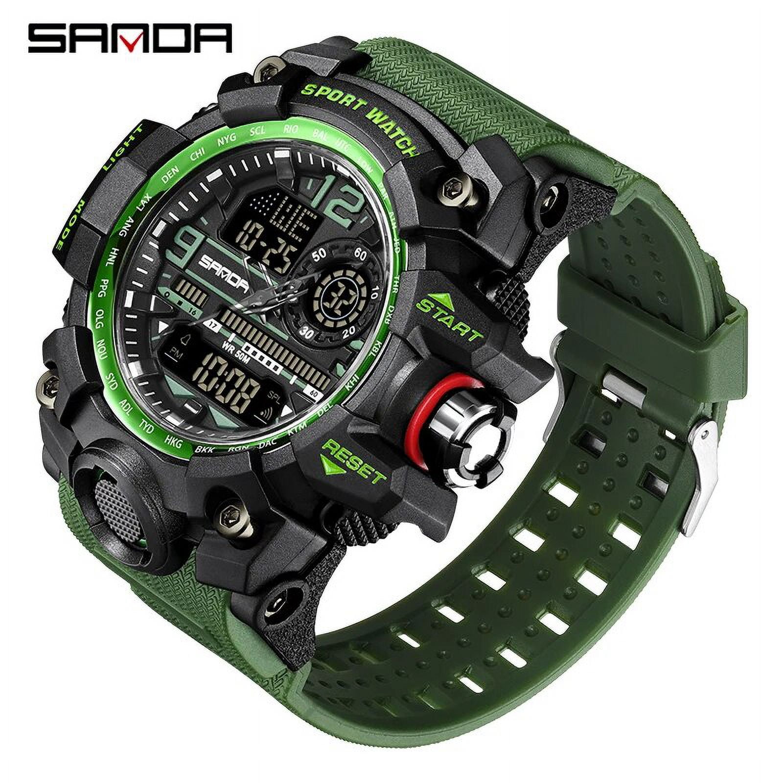 G style New Men Watch 50M Waterproof Sports Military Quartz Watch For ...