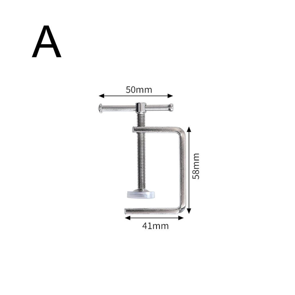 G-type Clamp Woodworking Fixture Firm Gripping C-Clip Board Clamping ...