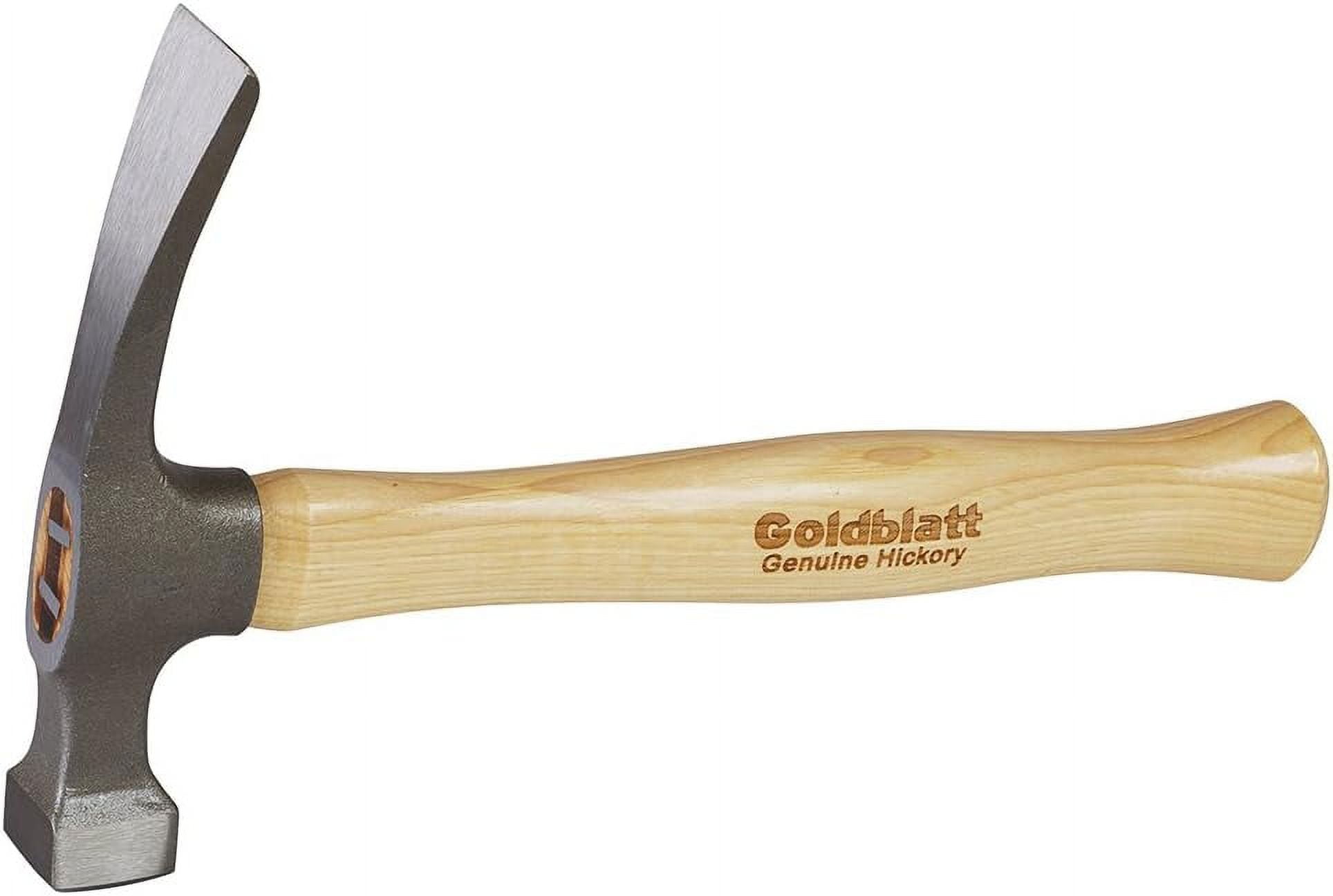 G06993 Brick Hammer, 20 Oz Bricklayers Masonry Hammer, 12Inch Hickory ...