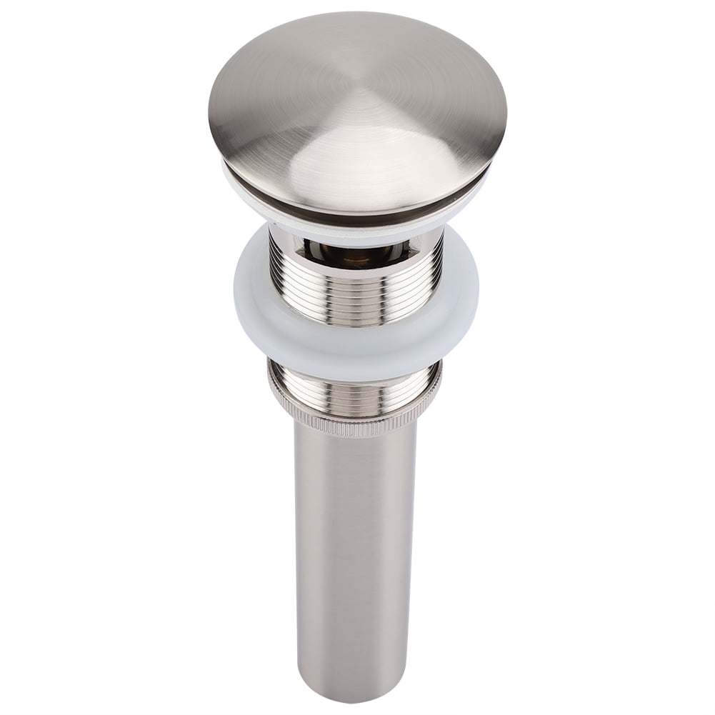 G1 1/4" Brass Bathroom Basin Sink Pop Up Drain Assembly with Over flow ...