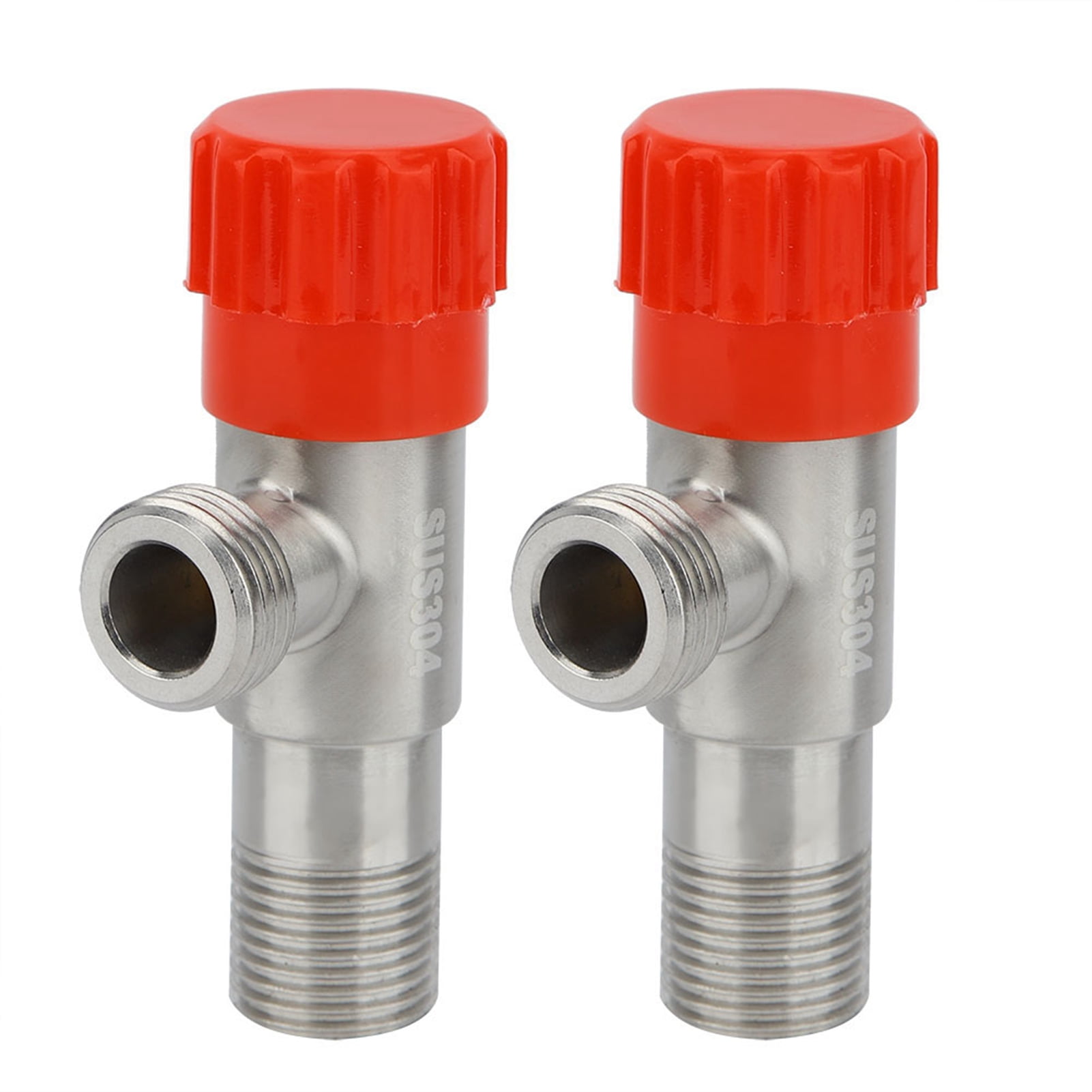 G1/2 304 Stainless Steel Hot and Cold Water Angle Valve for Electric ...