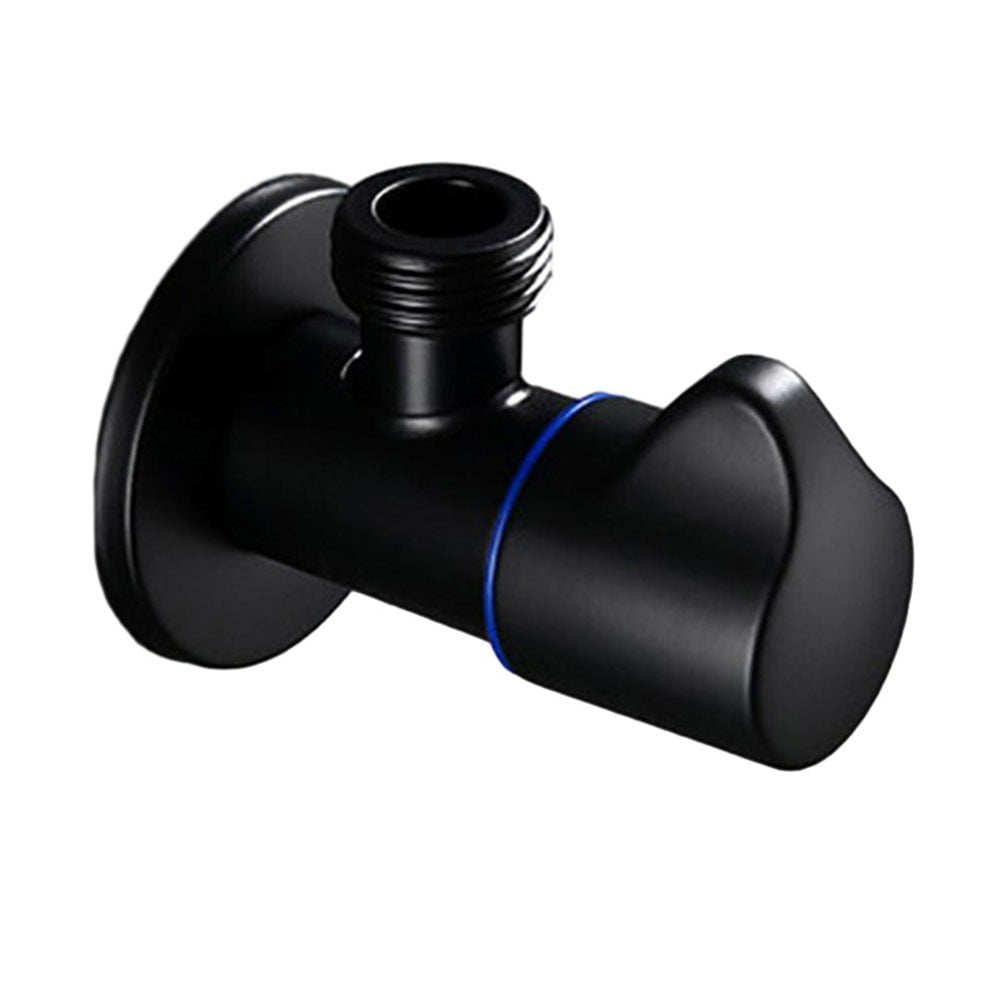 G1/2 Bathroom Angle Valve Stainless Steel Kitchen Hot Cold Faucet ...