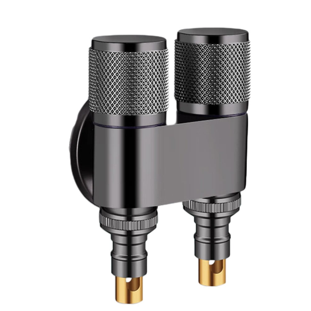 G1/2 Double Control Angle Valve Bathroom Toilet Washing Machine 2Way ...
