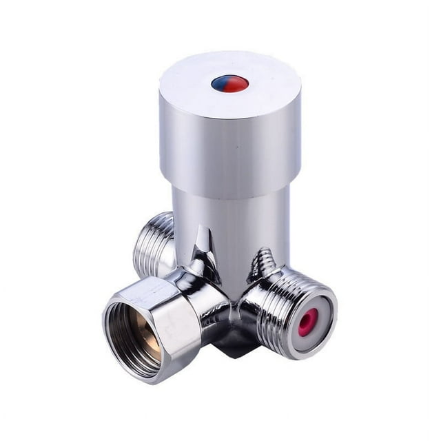G1/2 Hot-Water Cold Water Valve, Mixing Valve Thermostatic Mixing Valve ...