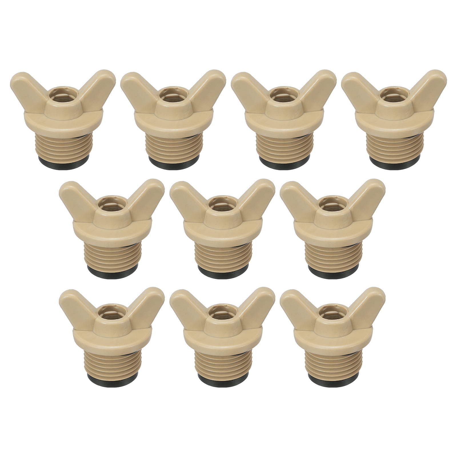 G1/2" Male Thread PPR Pipe Fitting End Cap with Butterfly, Tubing ...