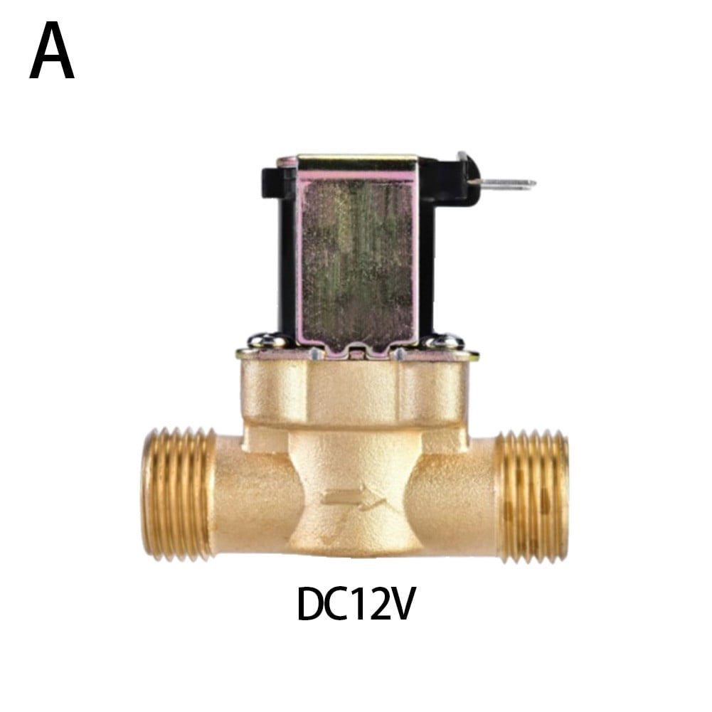 G1/2 Normally Closed Electric Brass Solenoid Valve Switch Solar Hot ...