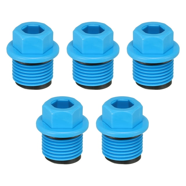 G1/2" Outer Hex Male Thread PPR Pipe Fitting End Cap, Tubing Stopper ...
