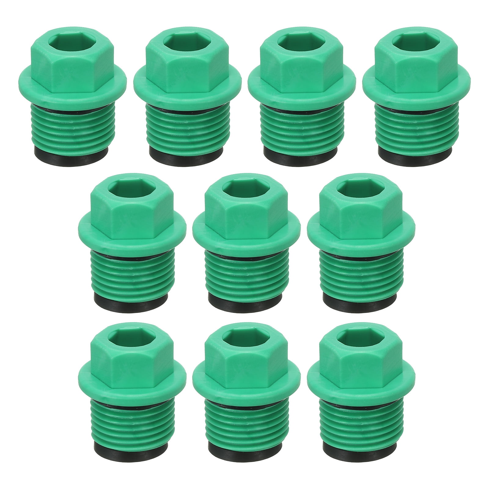 G1/2" Outer Hex Male Thread PPR Pipe Fitting End Cap Tubing Stopper for ...