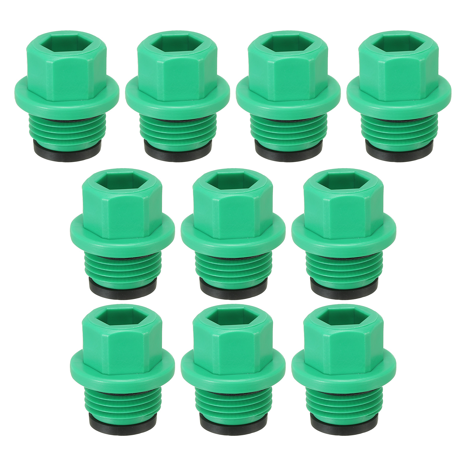 G1/2" Outer Hex Male Thread PPR Pipe Fitting End Cap, Tubing Stopper ...