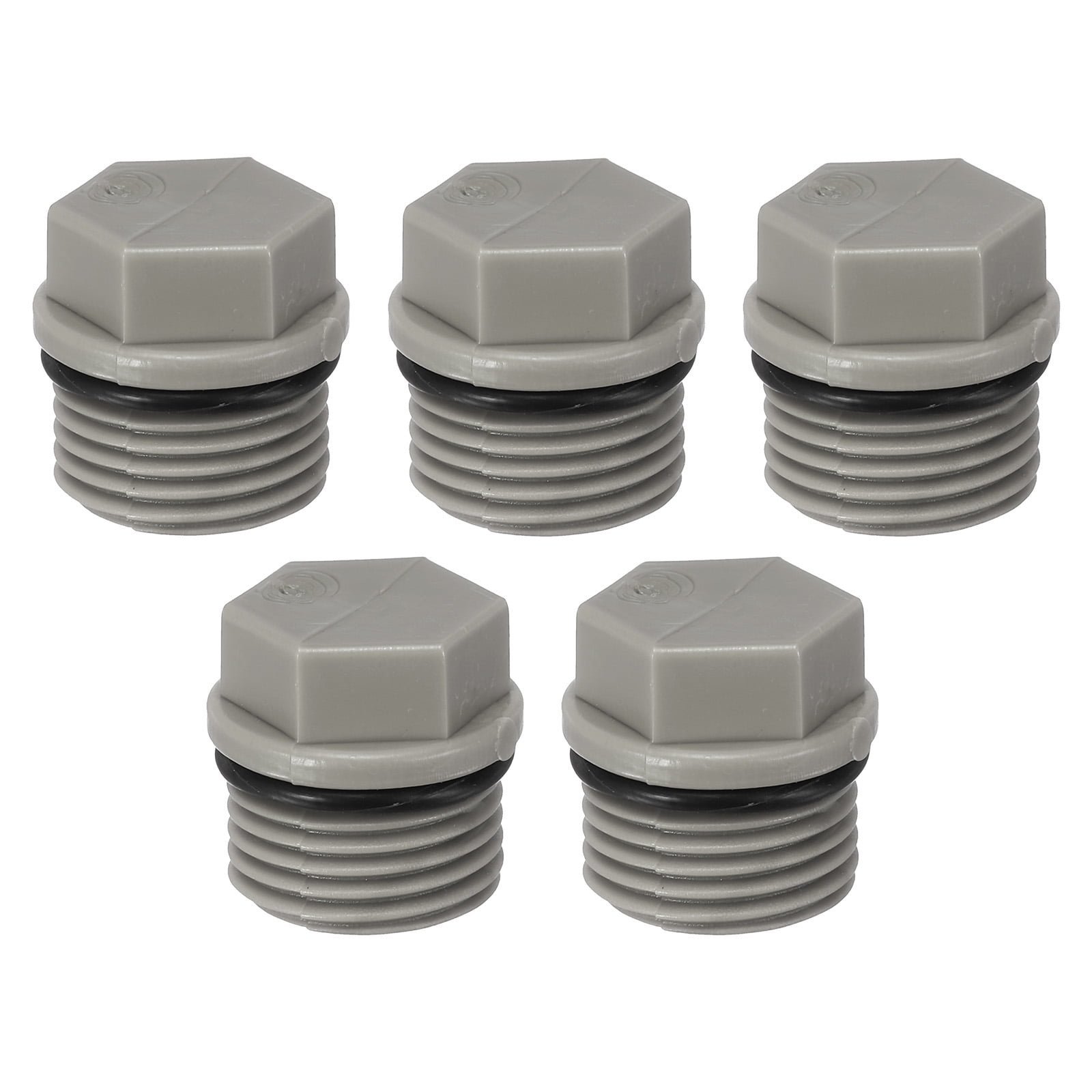 G1/2" Outer Hex Male Thread PPR Pipe Fitting End Cap, Tubing Stopper ...