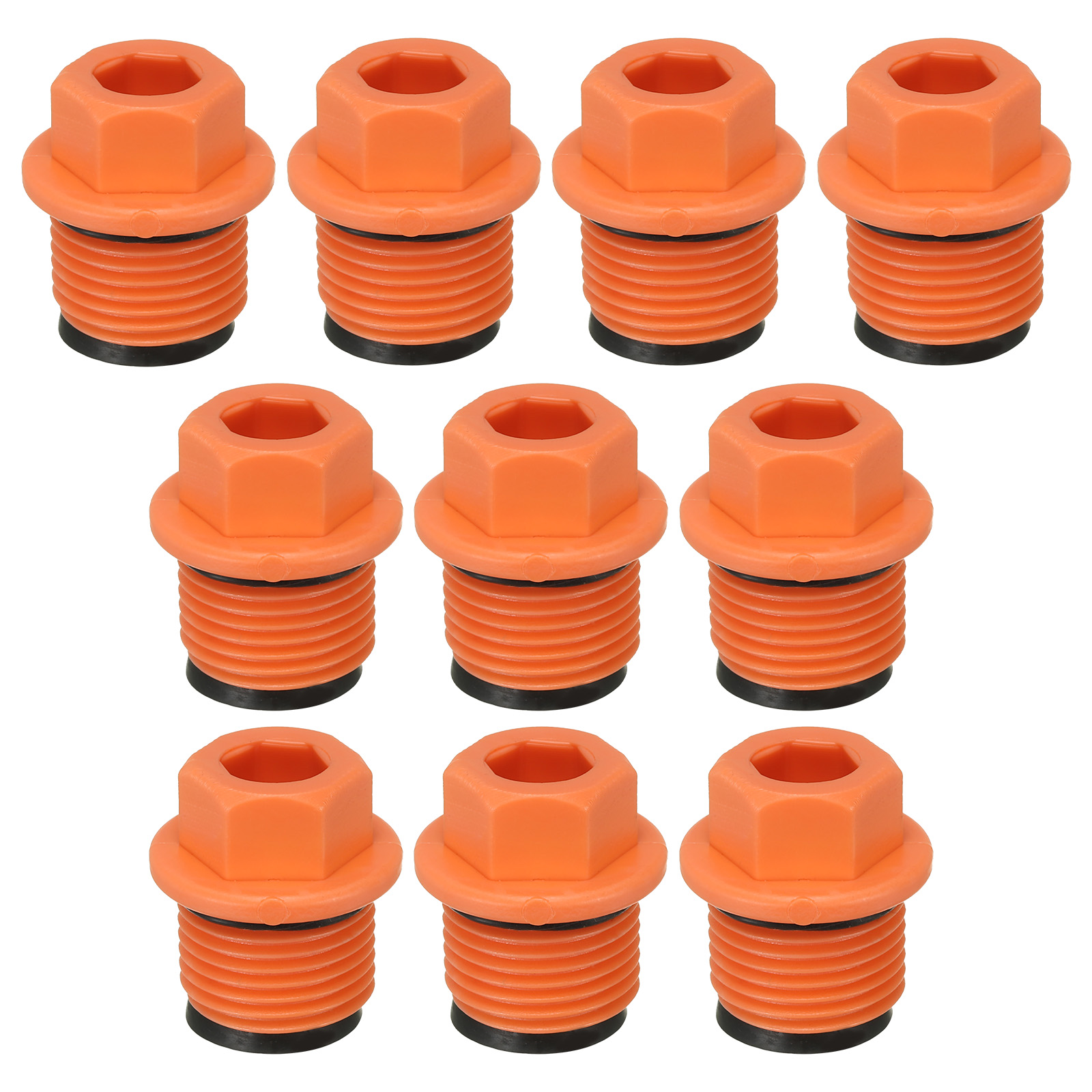 G1/2" Outer Hex Male Thread PPR Pipe Fitting End Cap, Tubing Stopper ...