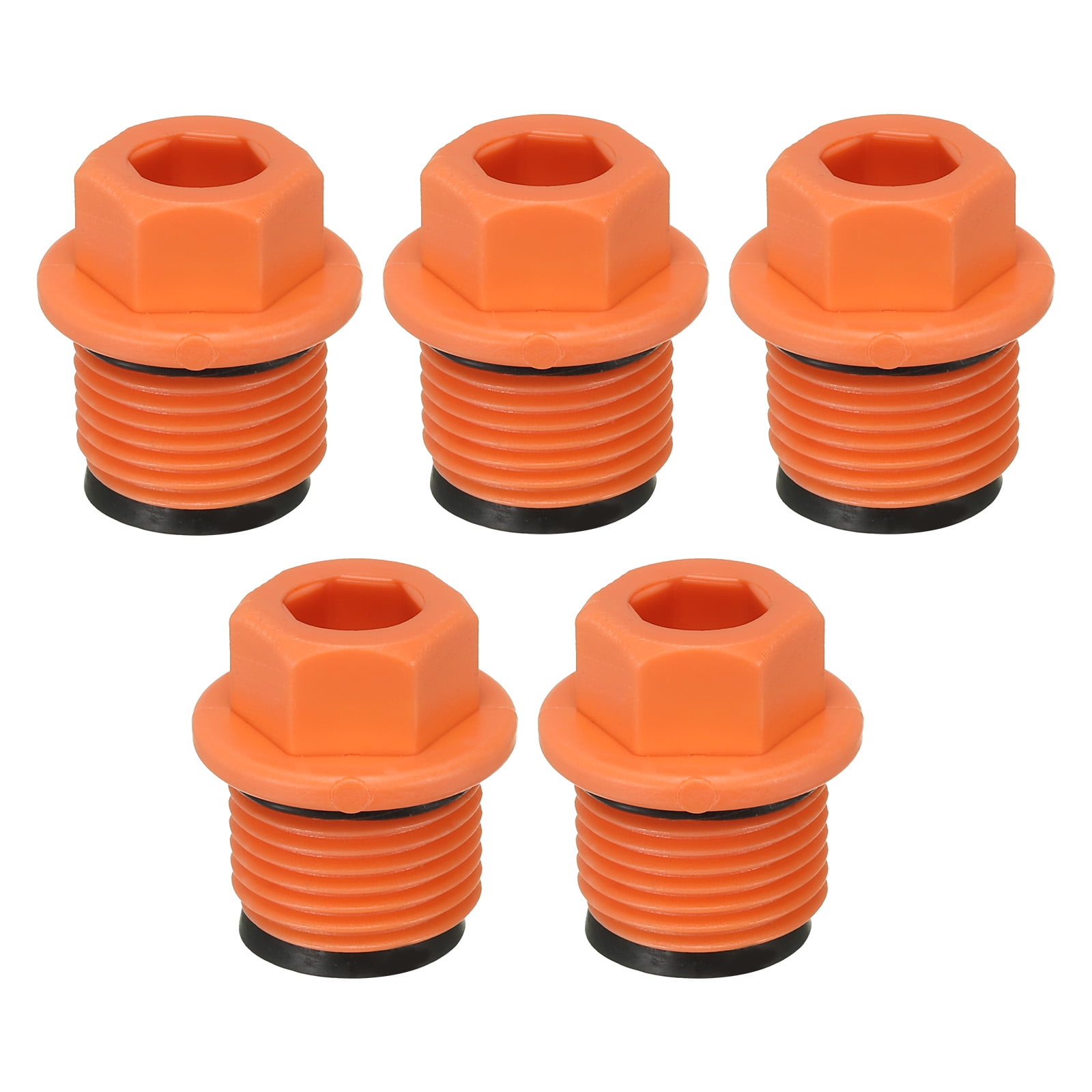 G1/2" Outer Hex Male Thread PPR Pipe Fitting End Cap, Tubing Stopper ...