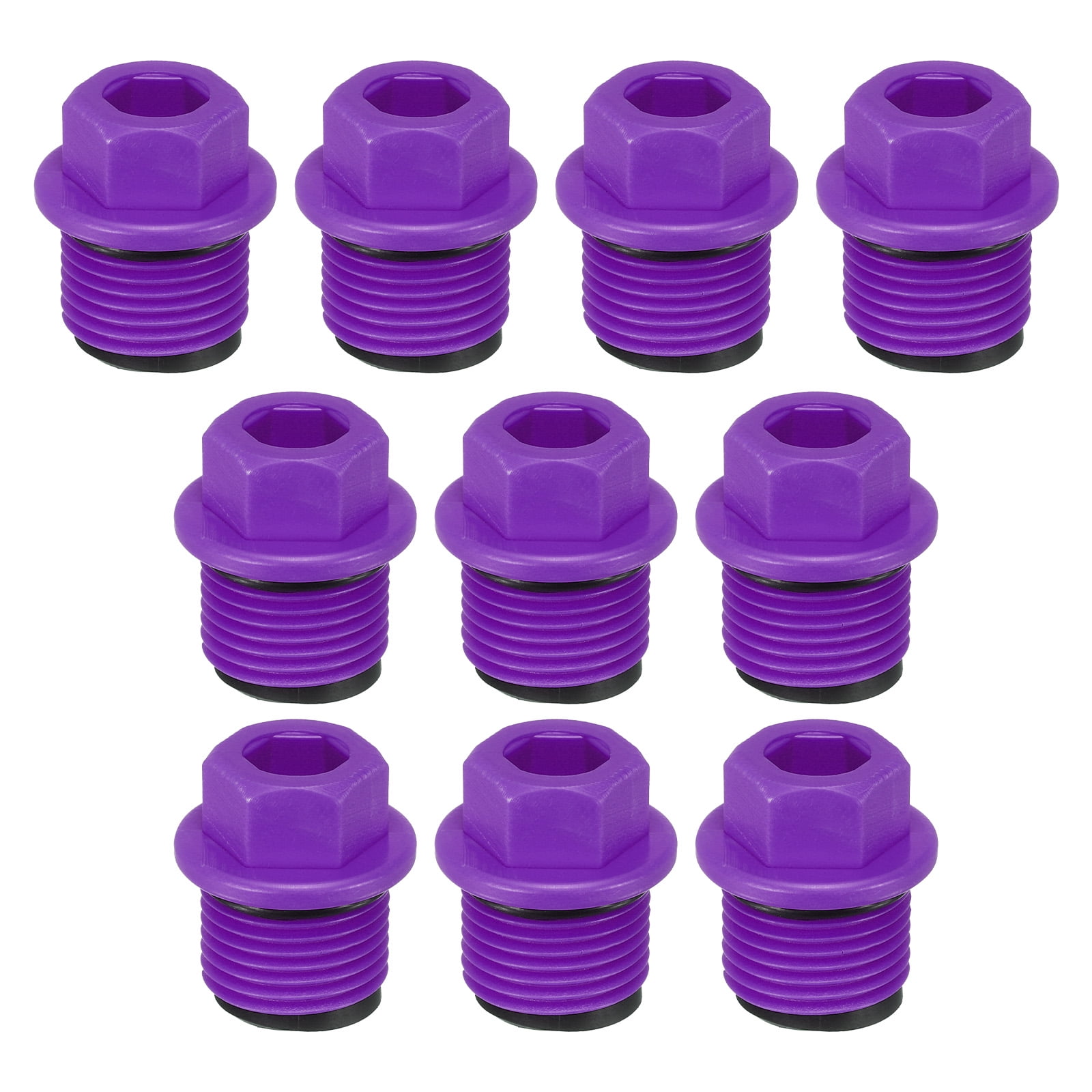 G1/2" Outer Hex Male Thread PPR Pipe Fitting End Cap, Tubing Stopper ...