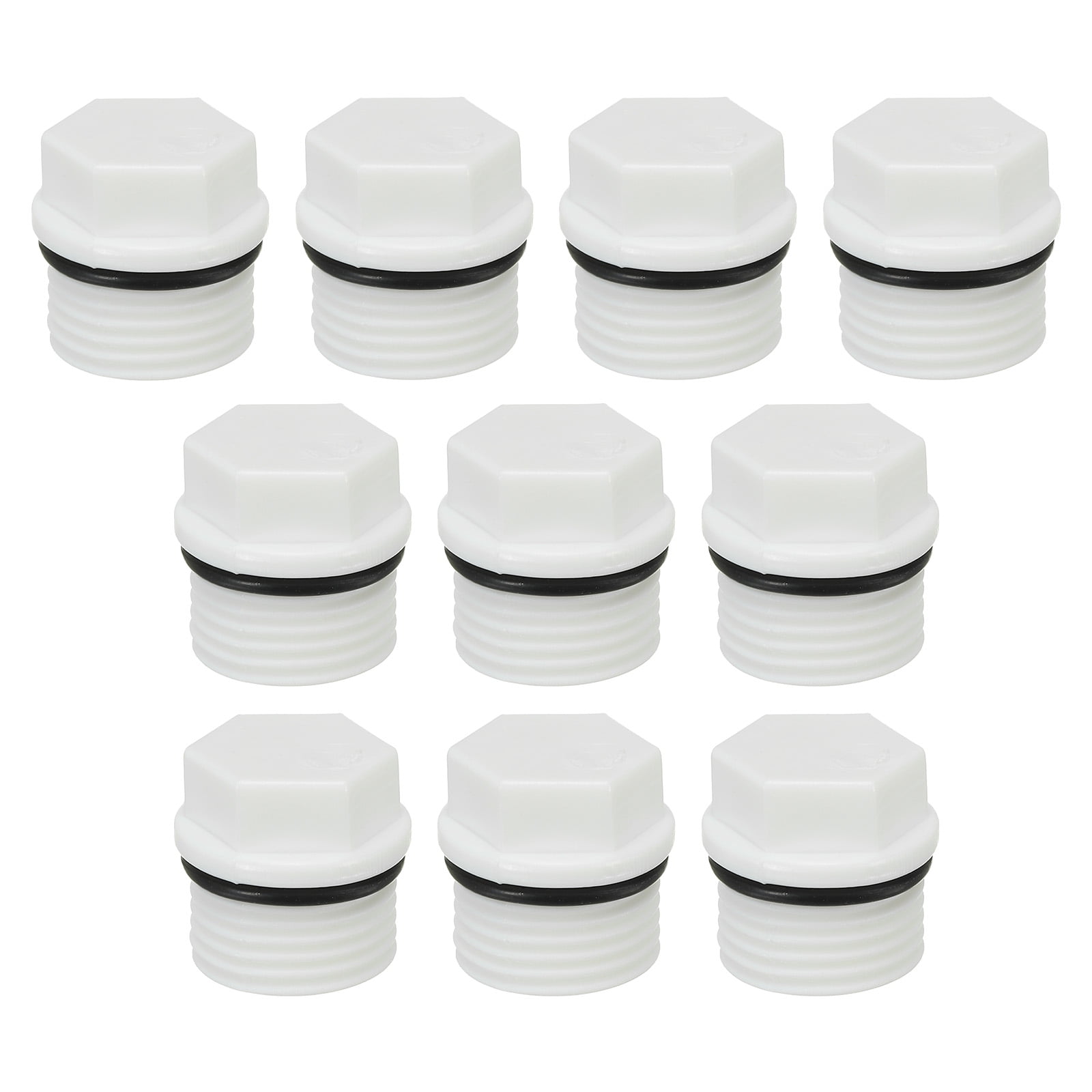 G1/2" Outer Hex Male Thread PPR Pipe Fitting End Cap, Tubing Stopper ...