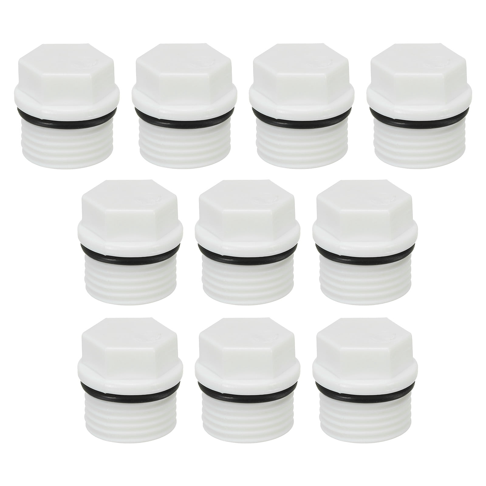 G1/2" Outer Hex Male Thread PPR Pipe Fitting End Cap, Tubing Stopper ...