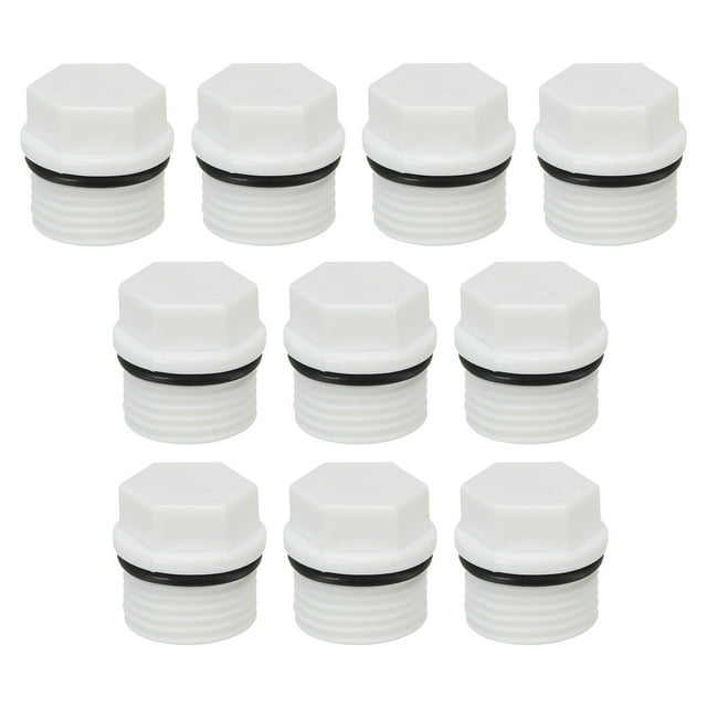 G1/2" Outer Hex Male Thread PPR Pipe Fitting End Cap, Tubing Stopper ...