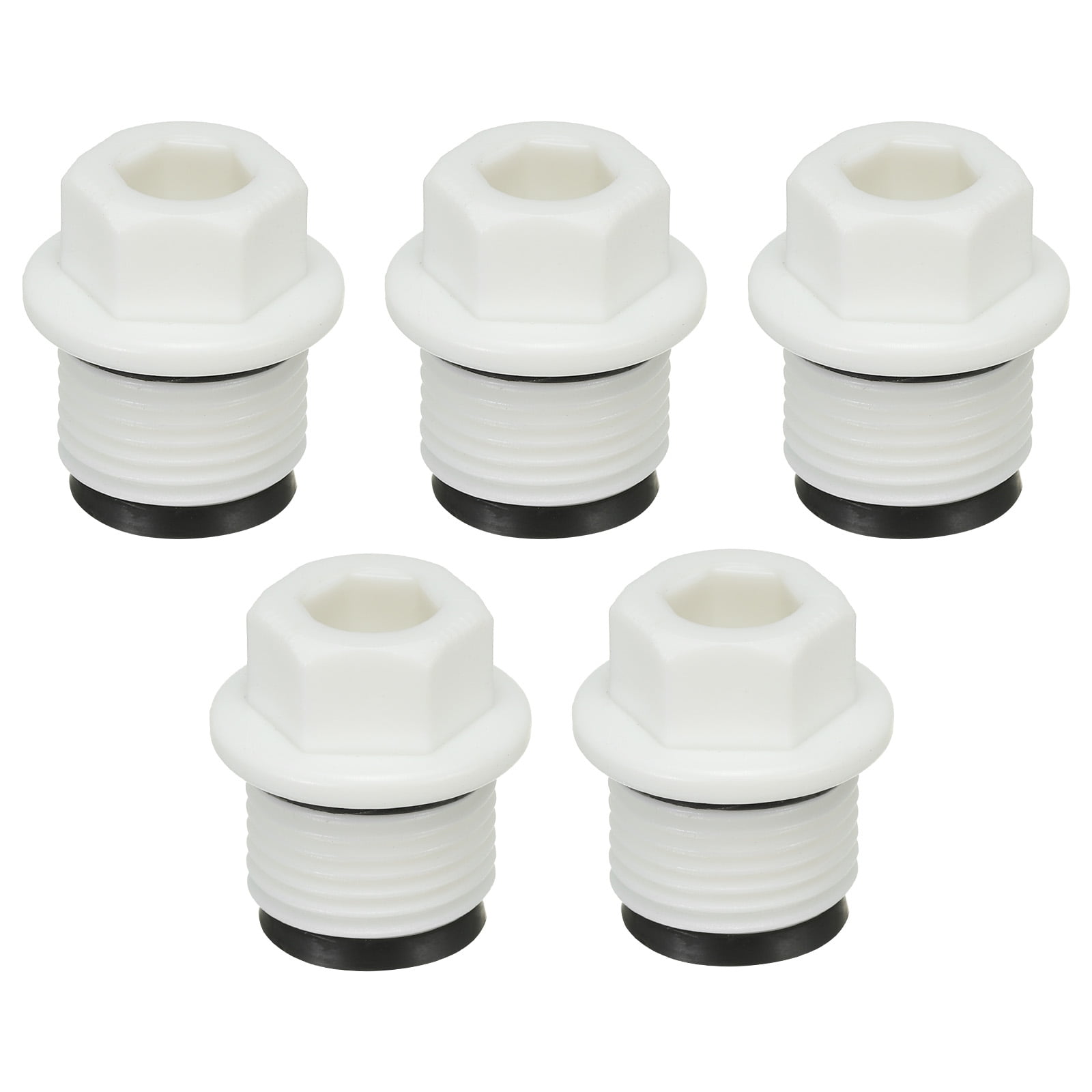 G1/2" Outer Hex Male Thread PPR Pipe Fitting End Cap Tubing Stopper for ...