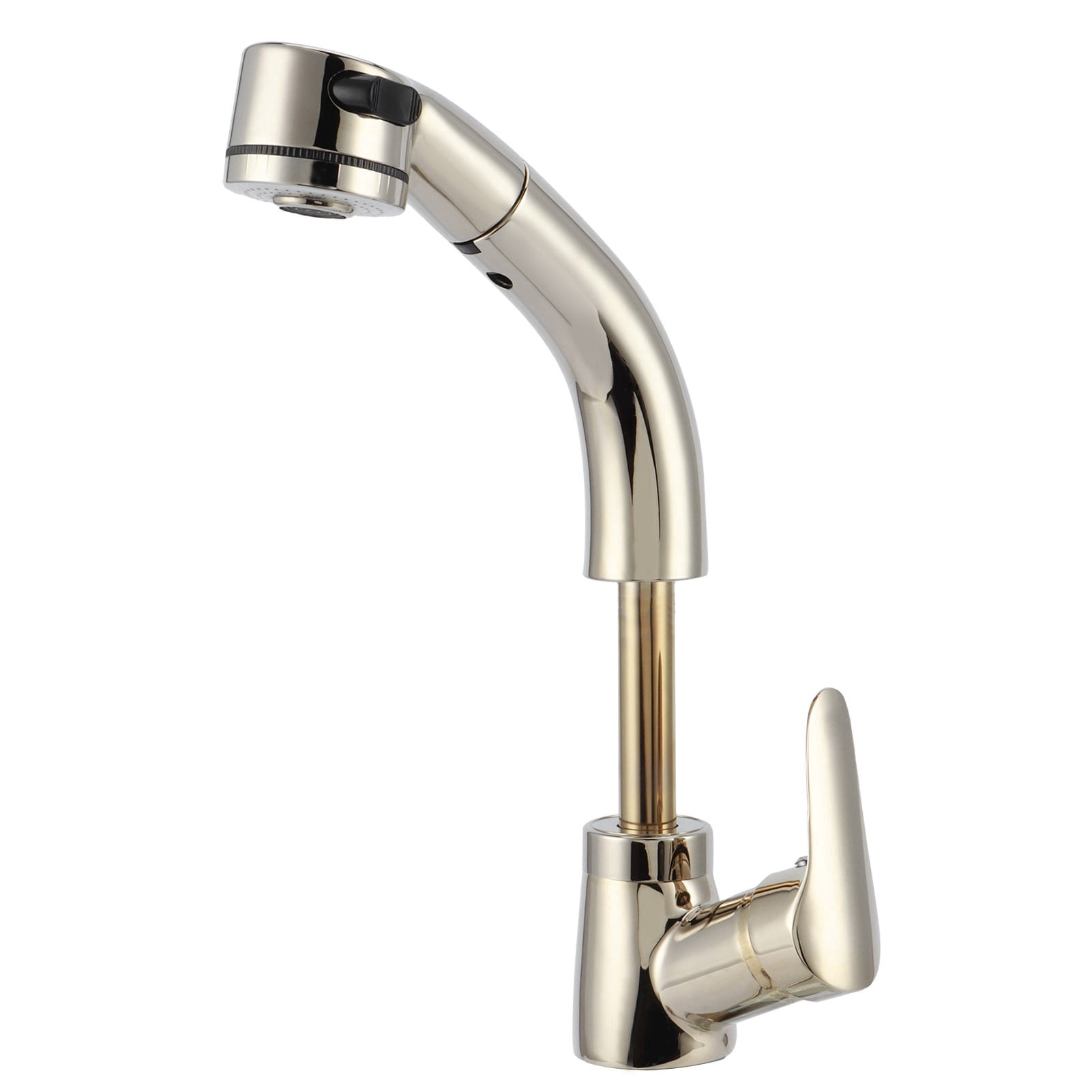 G1/2 Pull‑Out Sink Faucet 360 Degrees Rotabtable Bathroom Kitchen Basin ...