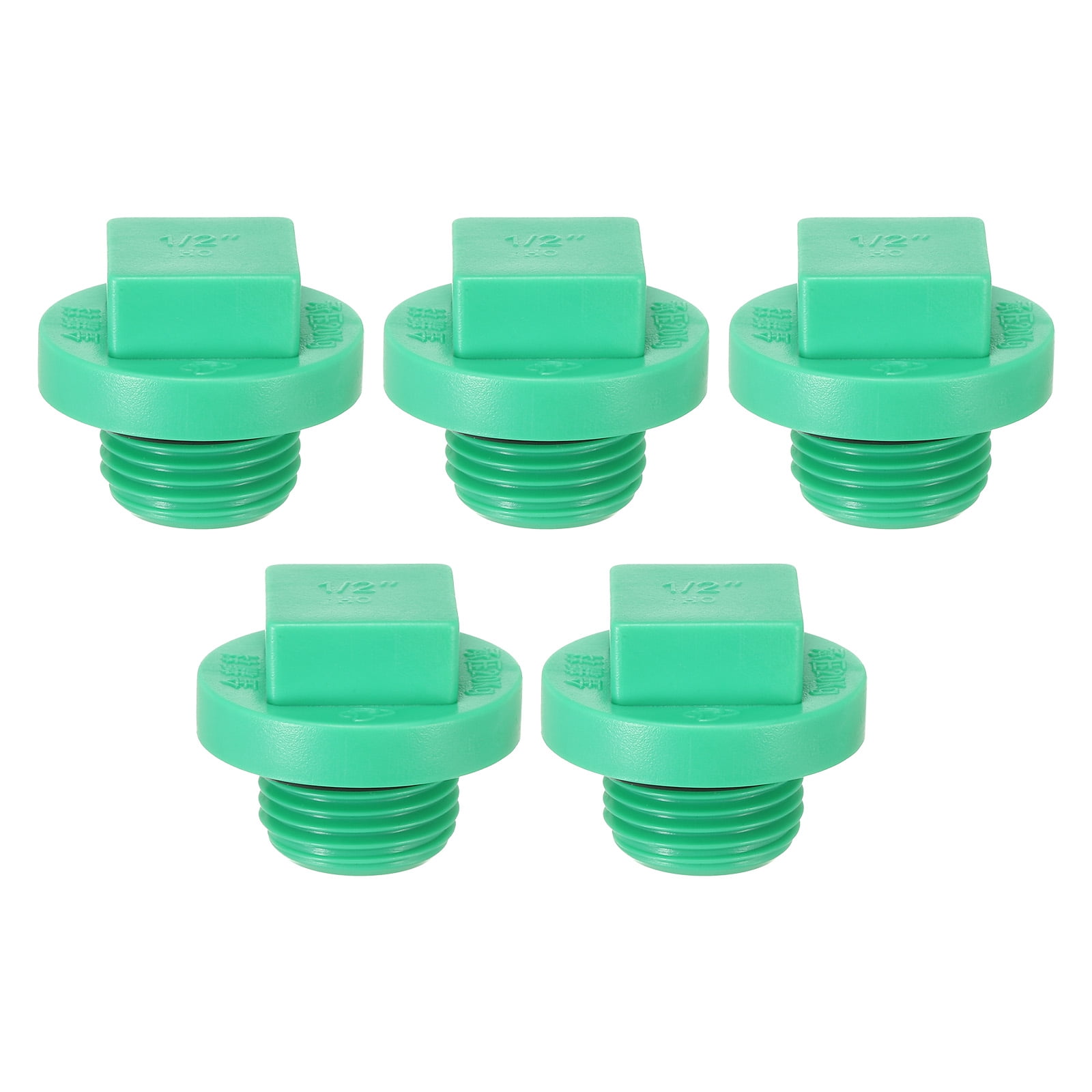 G1/2" Square Male Thread PPR Pipe Fitting End Cap, Tubing Stopper for ...