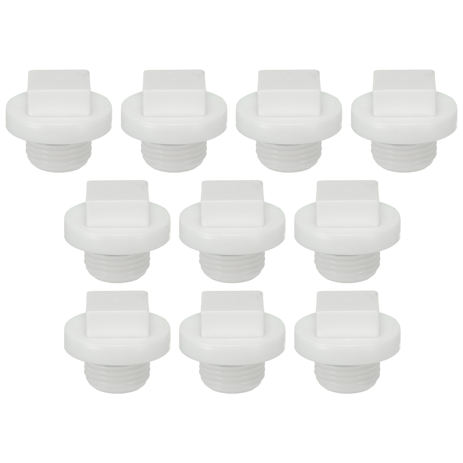 G1/2" Square Male Thread PPR Pipe Fitting End Cap, Tubing Stopper for ...