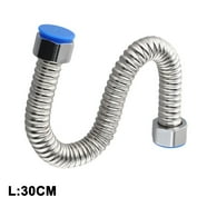 Certified Appliance Accessories WH24SS Braided Stainless Steel Water ...