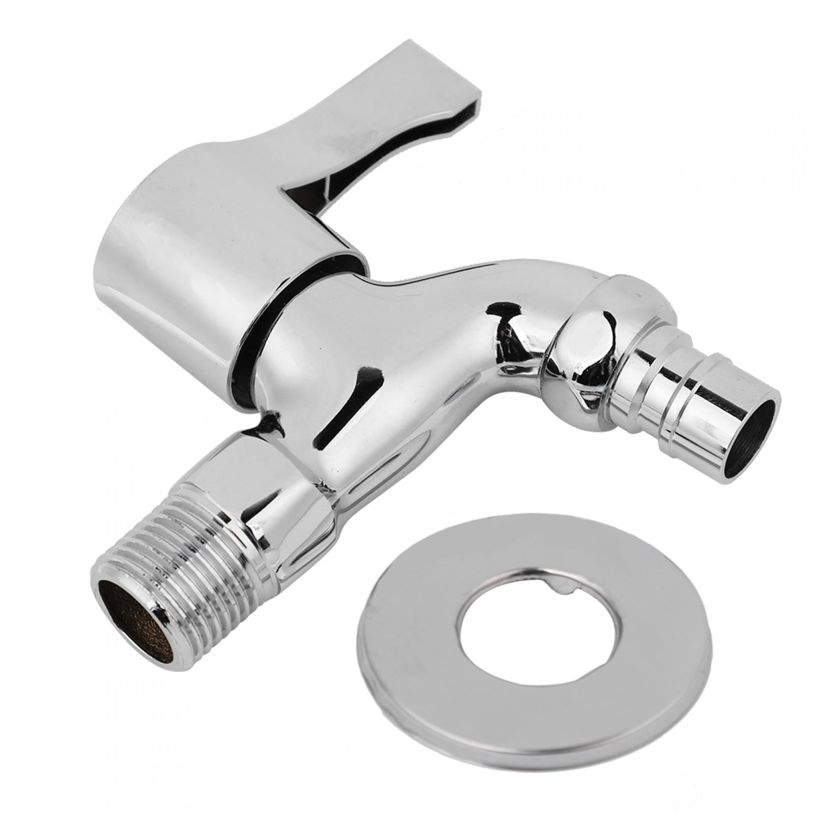 G1/2" Stainless Steel Laundry Bathroom Washing Machine Wall Mount ...