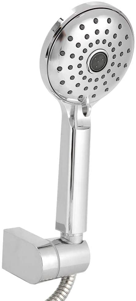 G1/2in Electroplating Hand Shower Set Handheld Shower Head Hose Bracket ...