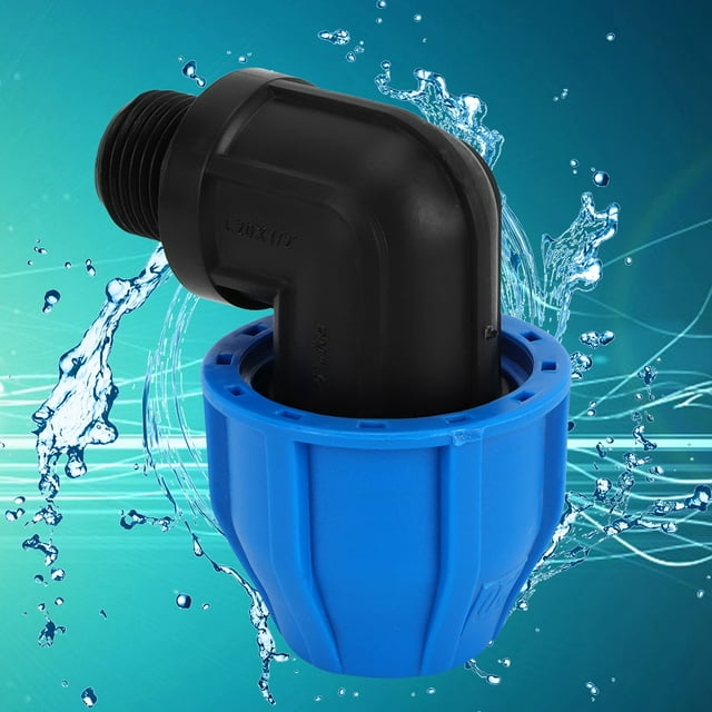 G1/2in Male Thread 20mm Elbow Connector Quick Connection Fitting Parts ...