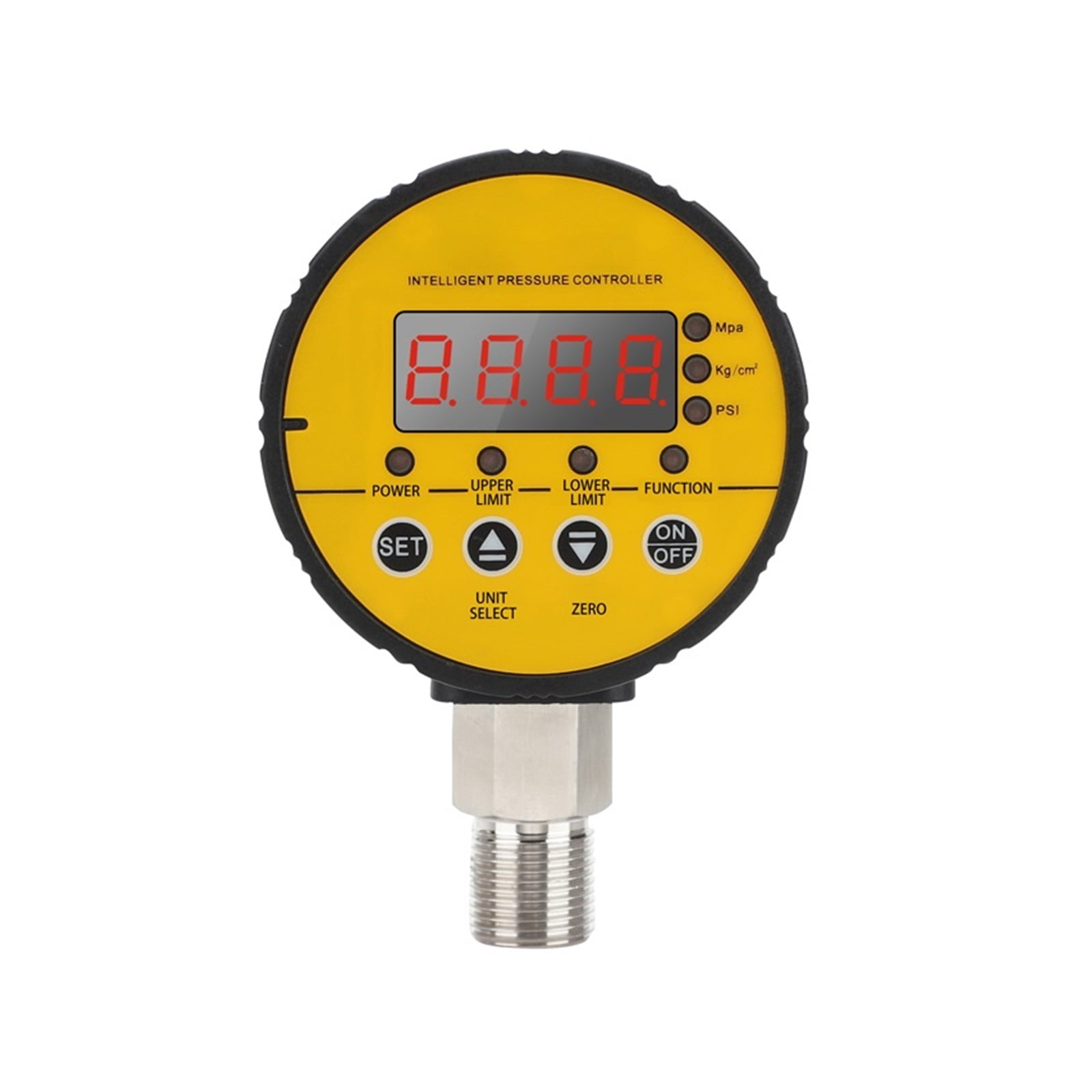G1/4 Digital Pressure Gauge, Digital Intelligent Pressure Gauge Pump Negative Pressure Water ...