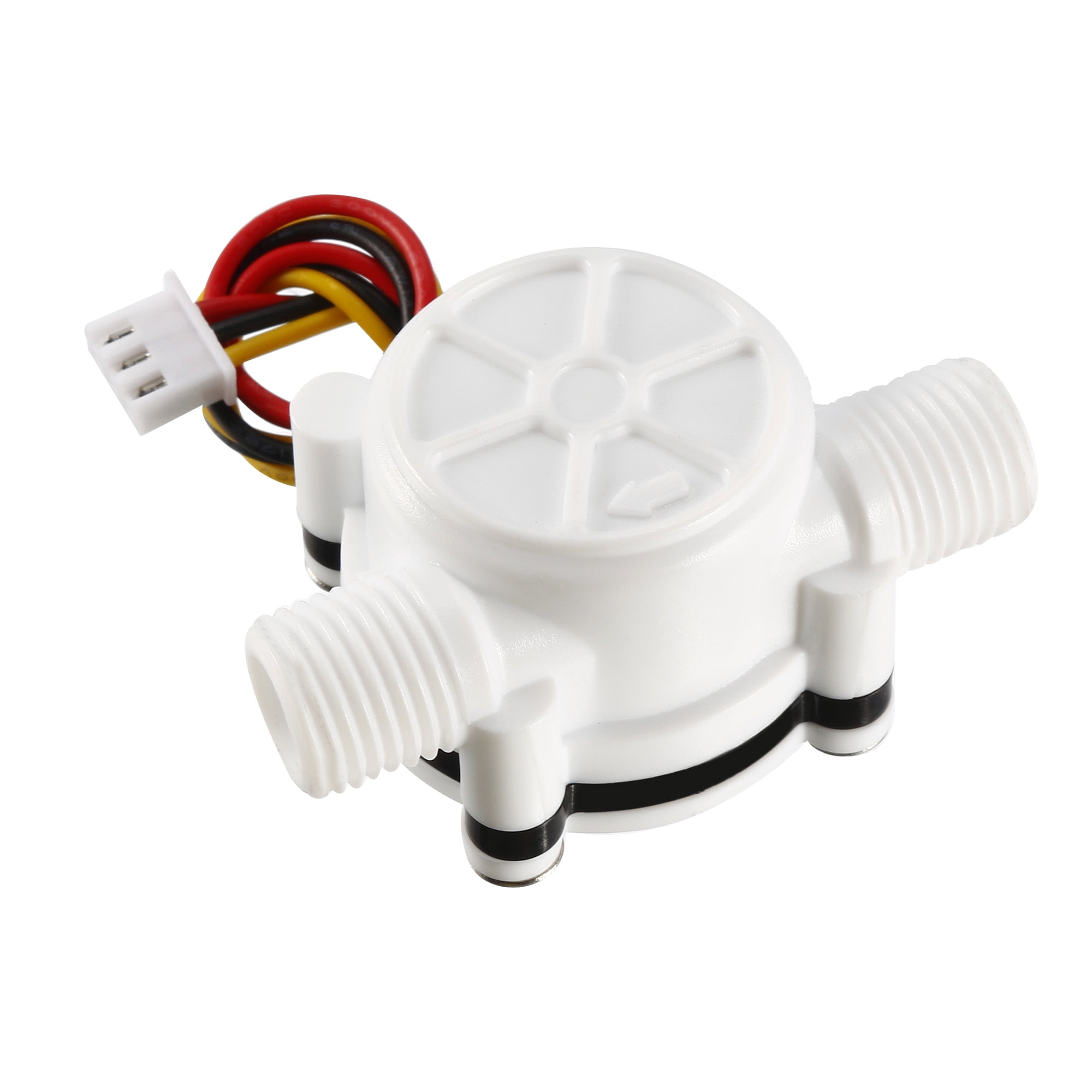 G1/4 Hall Effect Liquid Water Flow Sensor Switch Flowmeter Counter DC ...