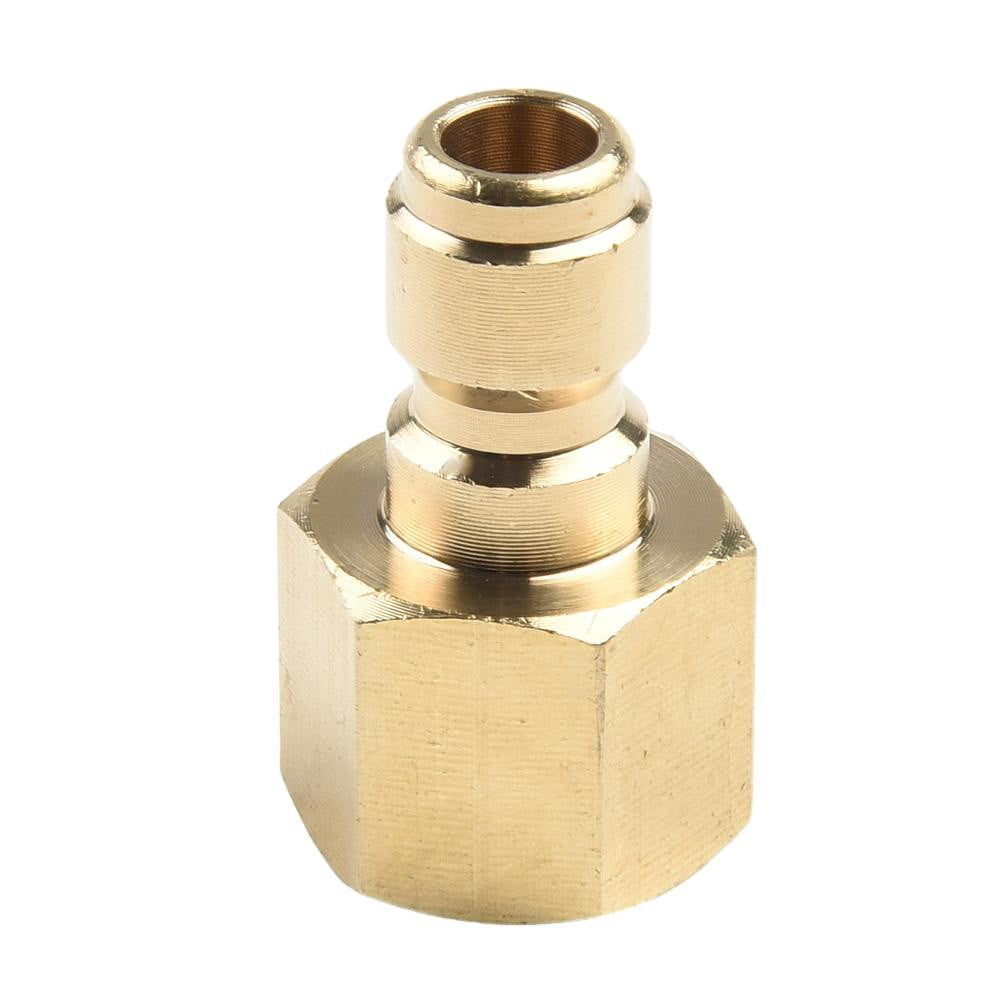 G1/4 High Pressure Washer Coupler Copper Quick Connect Fitting Male ...