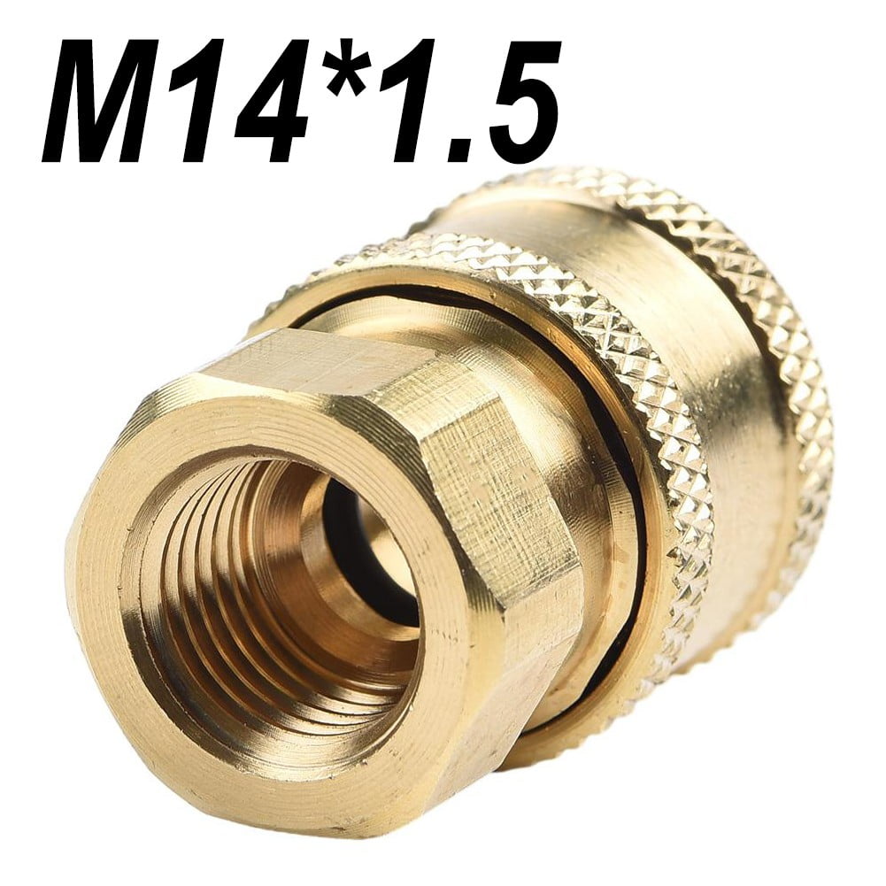 G1/4 High Pressure Washer Coupler Copper Quick Connect Fitting Male ...