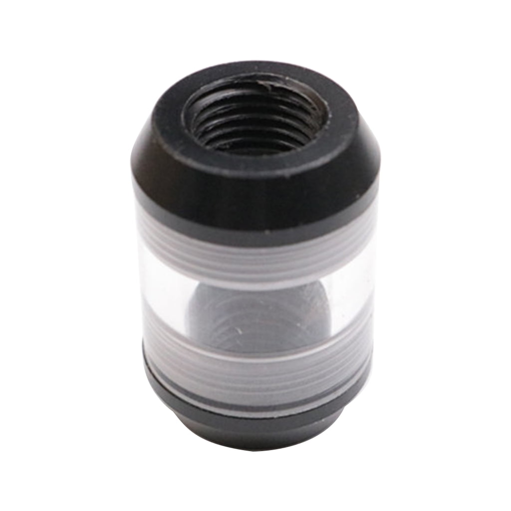 G1/4 Inner Thread Water Cooling System Filter Transparent Screen Funnel ...